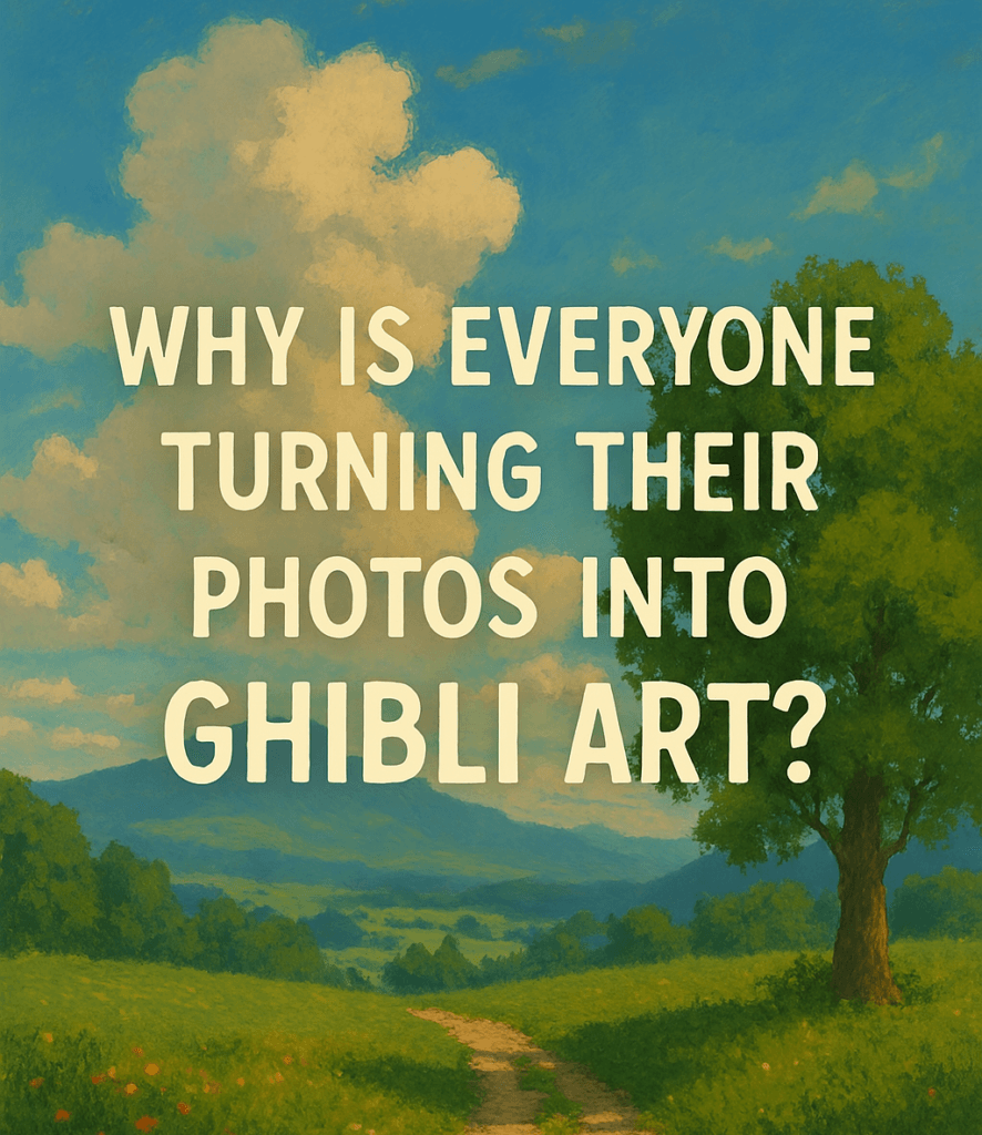 Why Is Ghibli Art Trending? A Creative Revolution or a Threat?